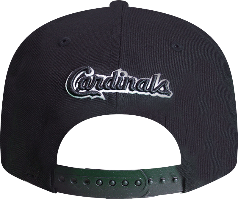 St. Louis Cardinals 950 Black White bird New Era Snapback...