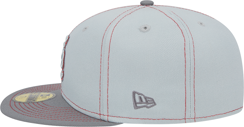 Men's St. Louis Cardinals New Era Scarlet/Gray Logo Eleme...