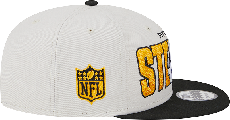 Men's Pittsburgh Steelers New Era Stone/Black 2023 NFL Dr...