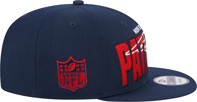 New England Patriots New Era Navy 2023 NFL Draft 9FIFTY Snapback ...