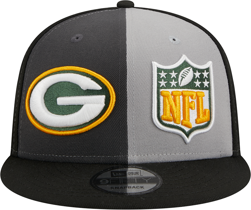Men's Green Bay Packers New Era Black/Gray 2023 Sideline ...