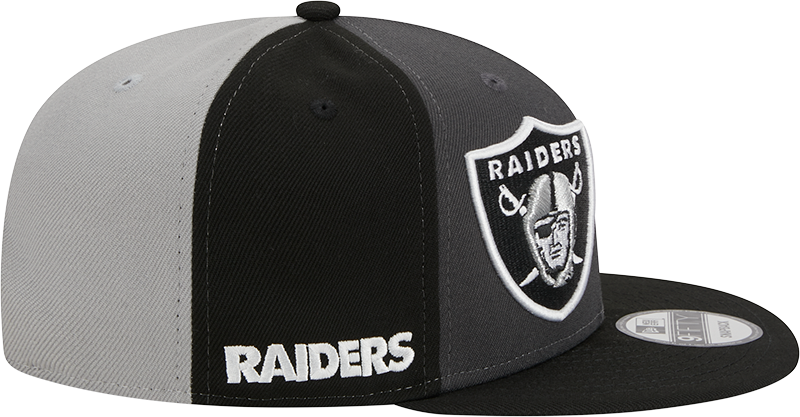 Men's Las Vegas Raiders New Era Black/Gray 2023 Sideline ...