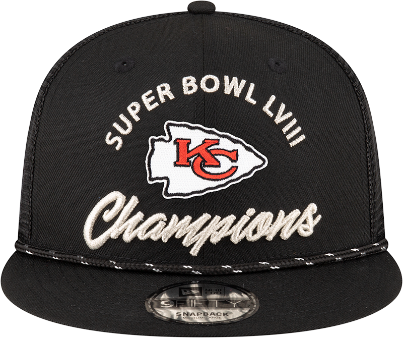 Kansas City Chiefs New Era Super Bowl LVIII Champions Par...
